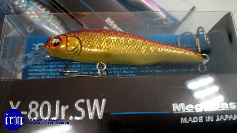 Megabass X-80 Jr. SW: ICMルアーフィッシングクラブ
