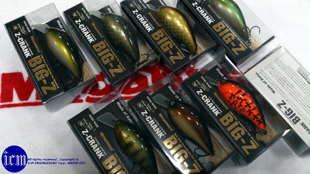 Megabass Z-CRANK FULLSIZE BIG-Z: ICMルアーフィッシングクラブ