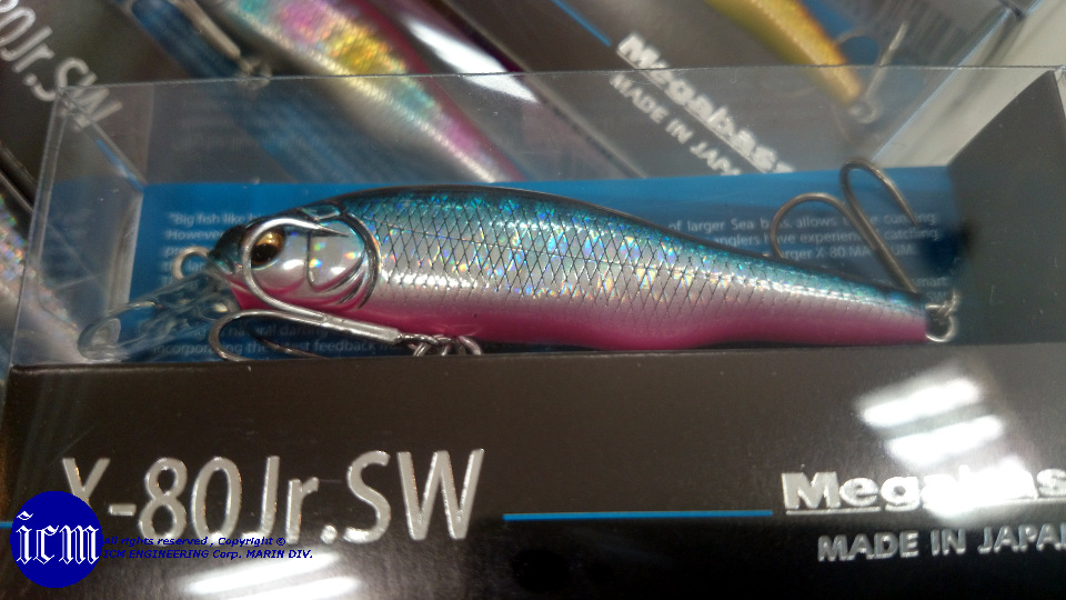 Megabass X-80 Jr. SW: ICMルアーフィッシングクラブ