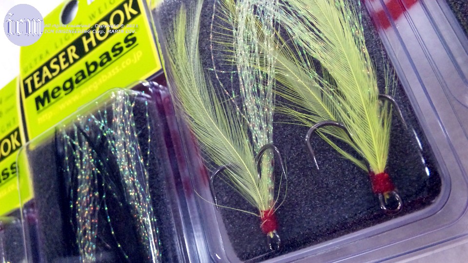 Megabass TEASER HOOK: ICMルアーフィッシングクラブ